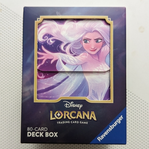 Disney | Games | Disney Lorcana Elsa Deck Box First Edition New Never ...